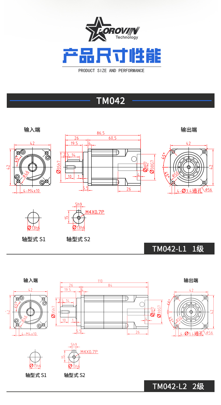 TM系列精密斜齿行星减速机_POROVIN普洛威_广东川铭精工_高扭矩高刚性