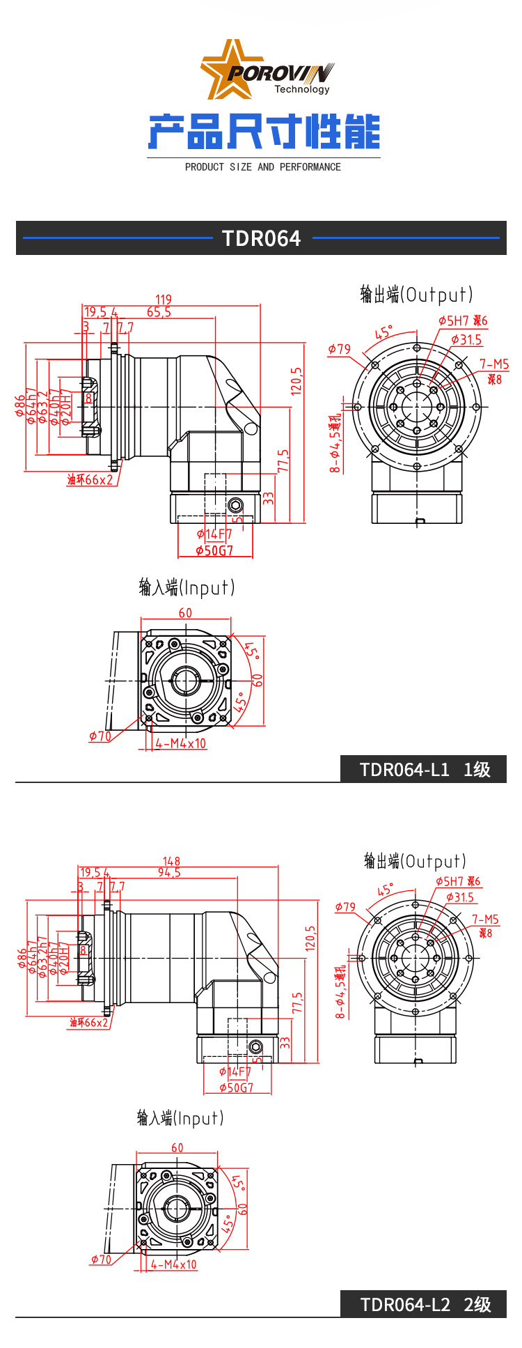 TDR系列高精密斜齿盘式行星减速机_POROVIN普洛威_广东川铭精工