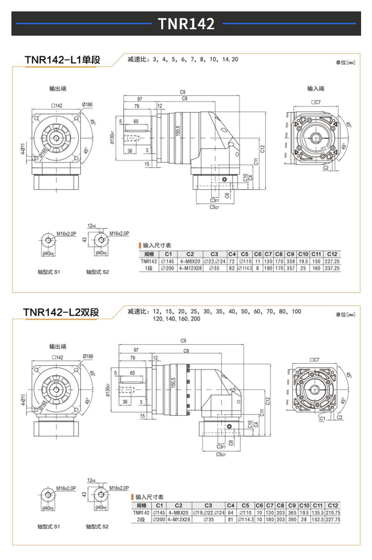 TNR系列高精密斜齿行星齿轮减速机_POROVIN普洛威_川铭精工公司